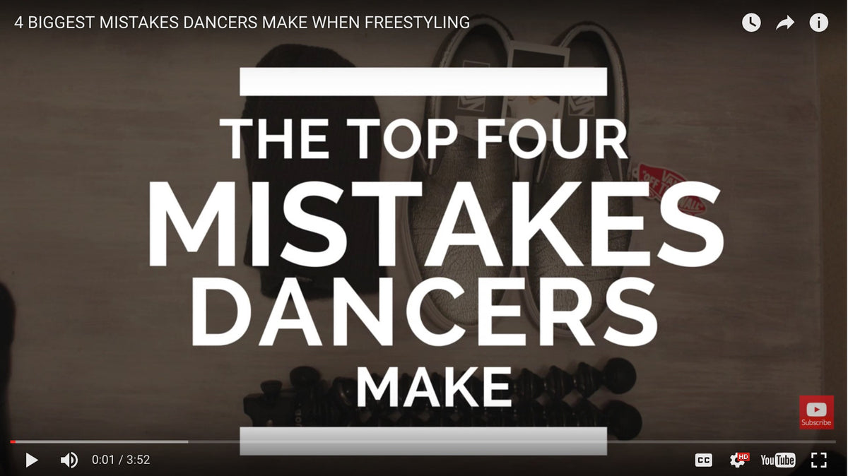 Freestyle Dance Advice: 4 Fatal Most Common Mistakes Dancers Make ...