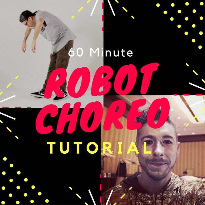 60 Minute Popping Robot Dance Choreography Tutorial – Brambilabong